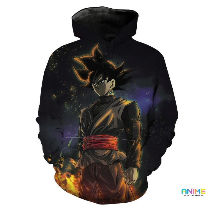 Buy Goku Black Hoodie – Dragon Ball Super Clothes for only 31.29