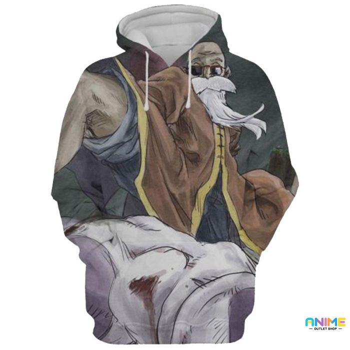 Buy New Master Roshi Dragon Ball Z 3D Printed Hoodie for only 31.29
