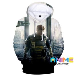 3D Printed Hot Game Rainbow Six Siege Hoodie