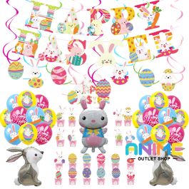 Easter, Bunny egg decorating set