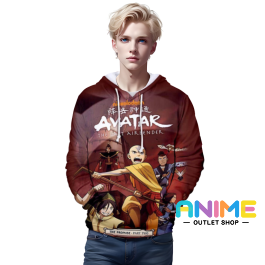 Avatar the Last Airbender Hooded Sweatshirt – Anime 3D Printed Hoodies