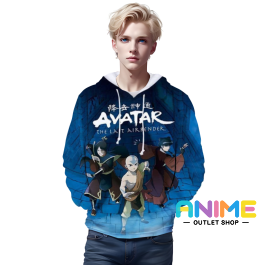 3D Printed Anime Avatar The Last Airbender Hoodie Sweatshirts