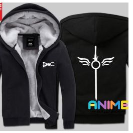 Devil May Cry 3 DMC DanteHoodies – Zip Up Fleece Hoodie Jacket