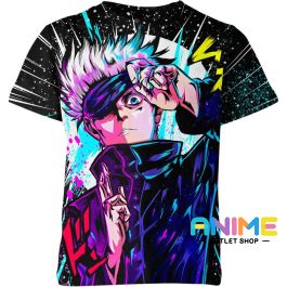 Gojo Satoru - Vibrant Colors of Jujutsu: A Captivating Spectrum