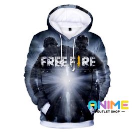 Buy Free Fire Hoodies – Free Fire Game Series Hero Soldier Battle ...