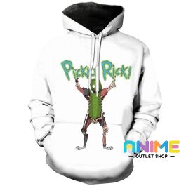 Pickle Rick | Rick and Morty 3D Printed Unisex Hoodies